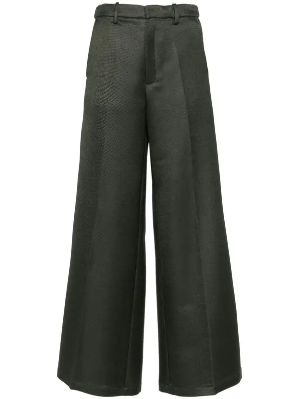 FORTE_FORTE Wide-leg Tailored Trousers