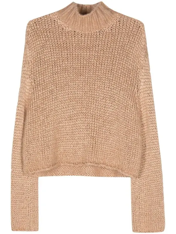FORTE_FORTE High-neck Jumper
