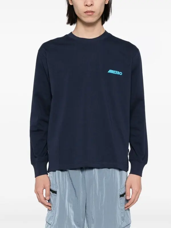 GROUND ZERO Logo-print Cotton T-shirt