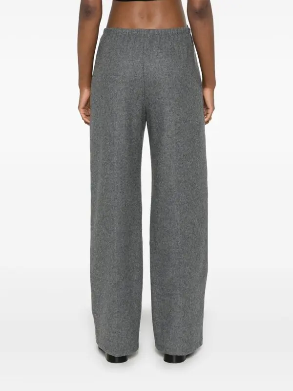 FORTE_FORTE Felted Straight-leg Trousers