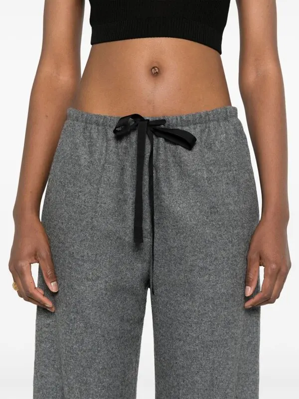 FORTE_FORTE Felted Straight-leg Trousers