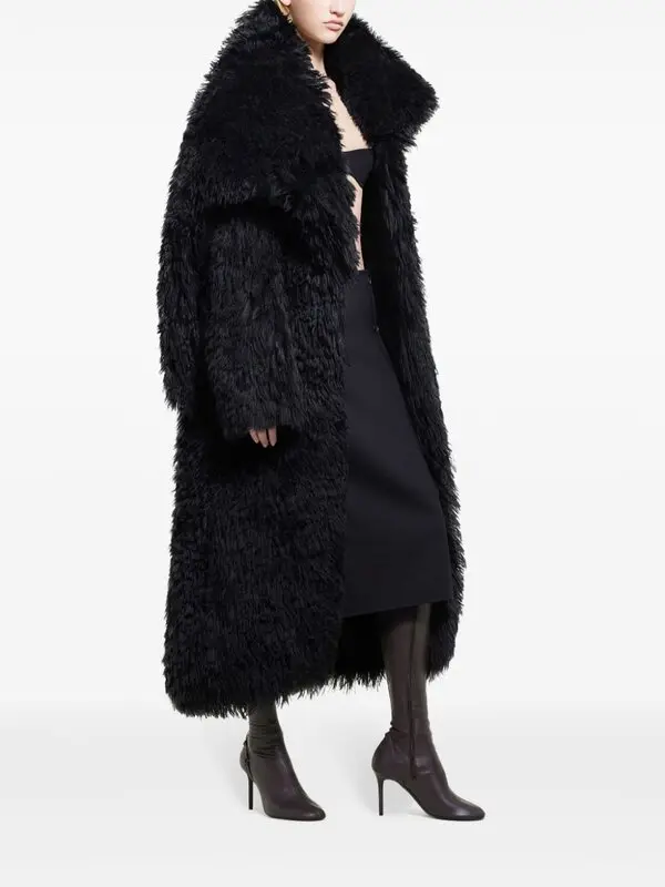 COURREGES Long Shearling Coat