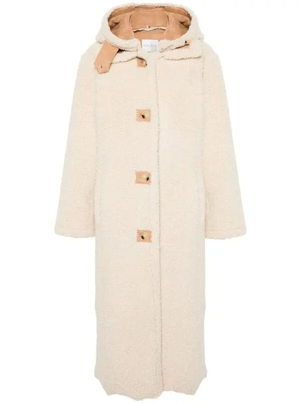 FORTE_FORTE Faux-shearling Coat