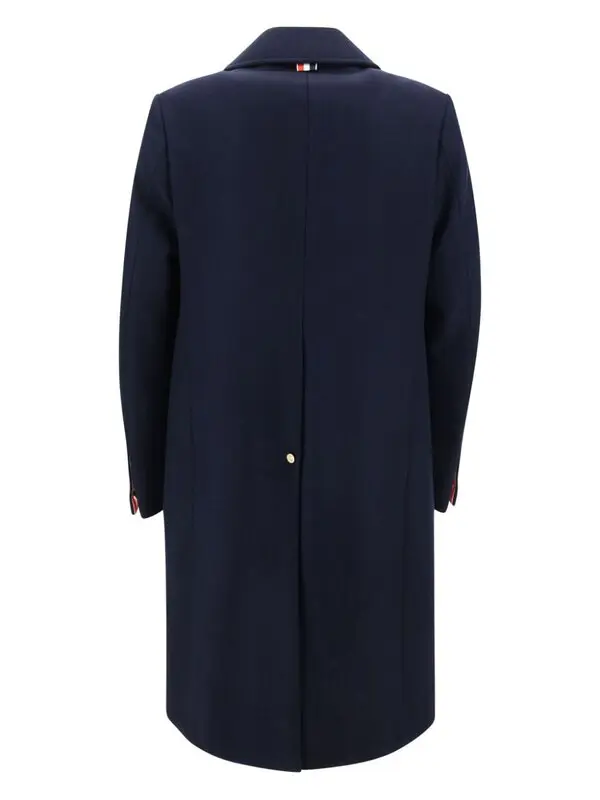Thom Browne Melton Wool Coat