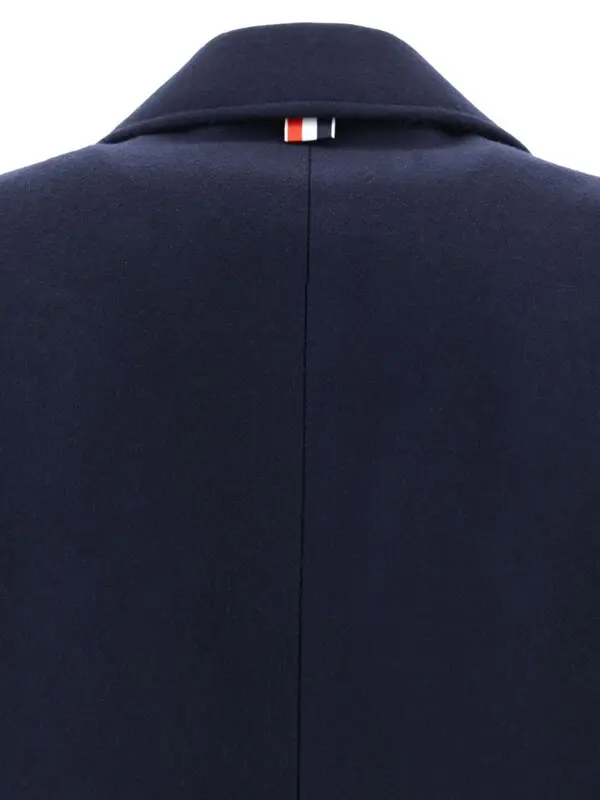 Thom Browne Melton Wool Coat
