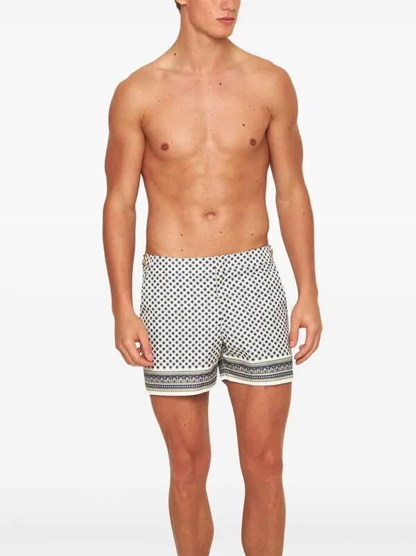 Orlebar Brown Setter Solmio Swim Shorts - White