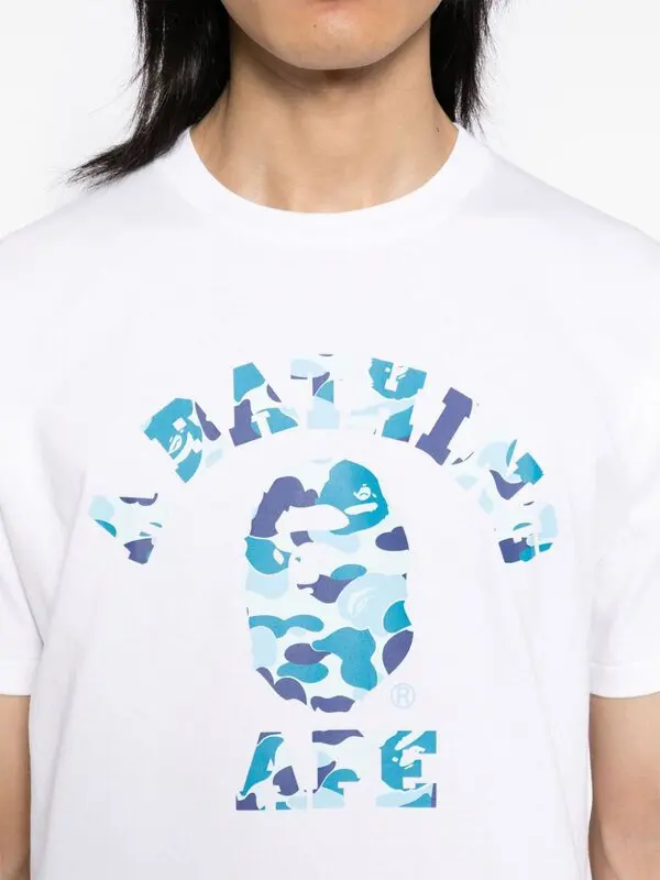 A BATHING APE Logo-printed T-shirt