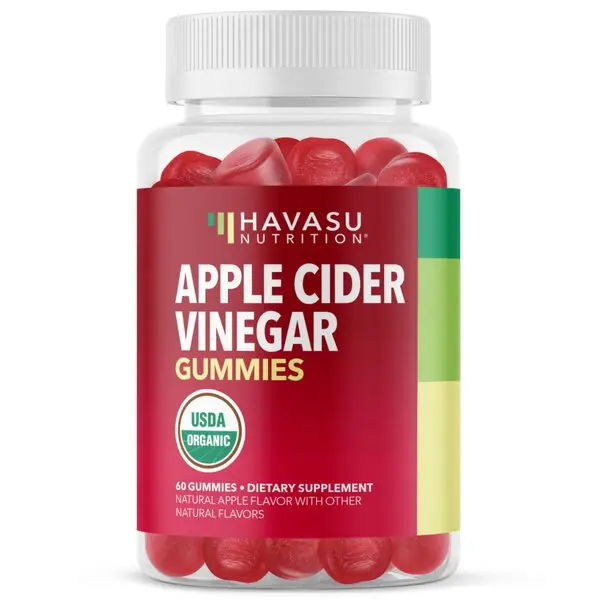 HAVASU NUTRITION Apple Cider Vinegar Gummies - No Color