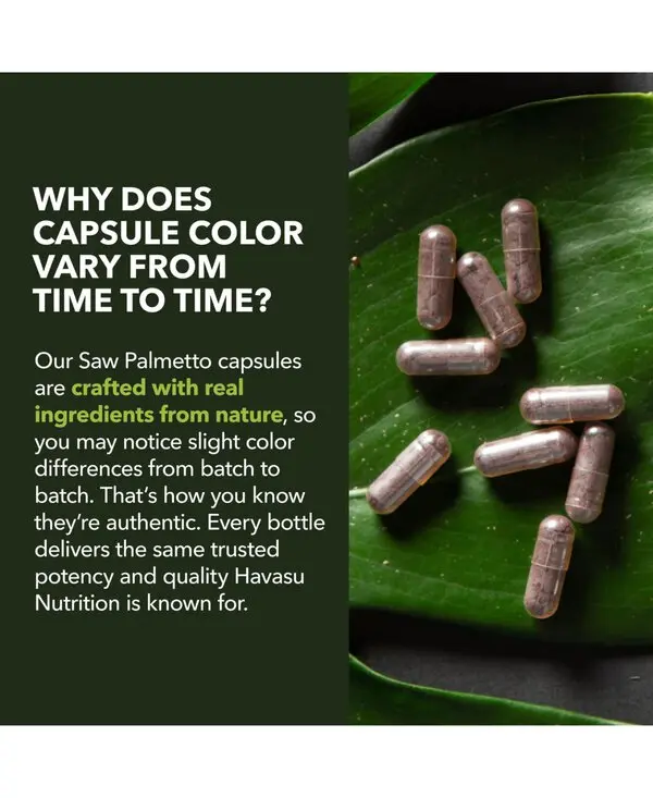 HAVASU NUTRITION Saw Palmetto Capsules