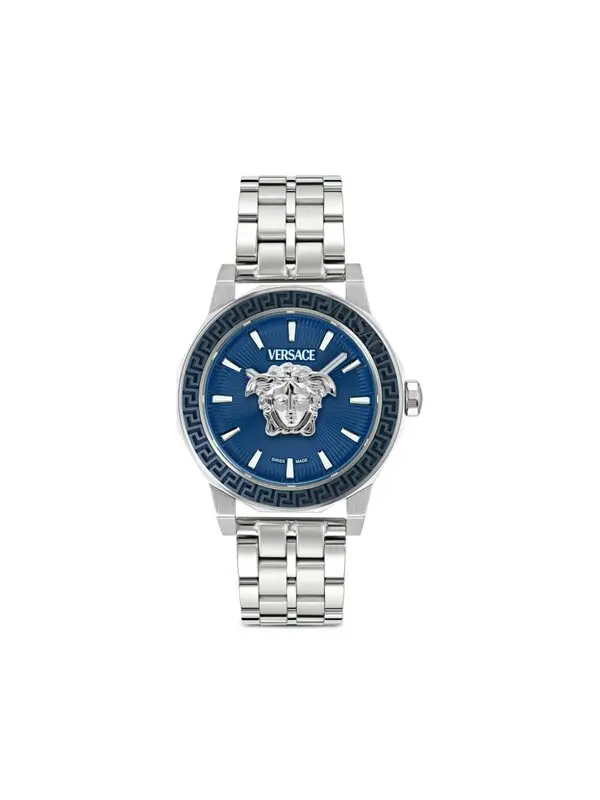 Versace Medusa Deco 43mm Watch - Blue