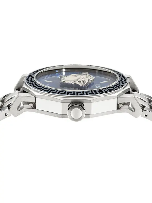 Versace Medusa Deco 43mm Watch - Blue