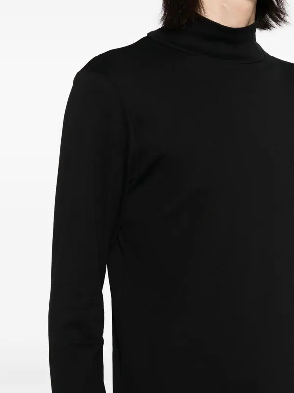 AGNÈS B. High-collar Panama T-shirt