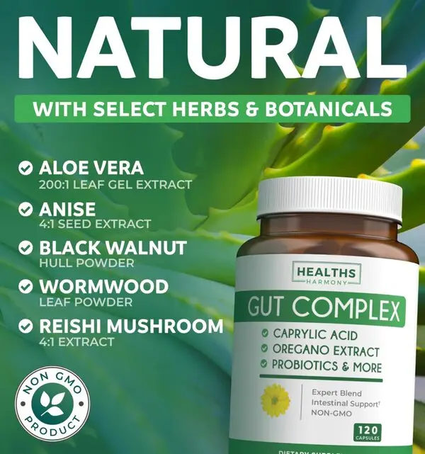 HEALTHS HARMONY Gut Complex With Caprylic Acid
