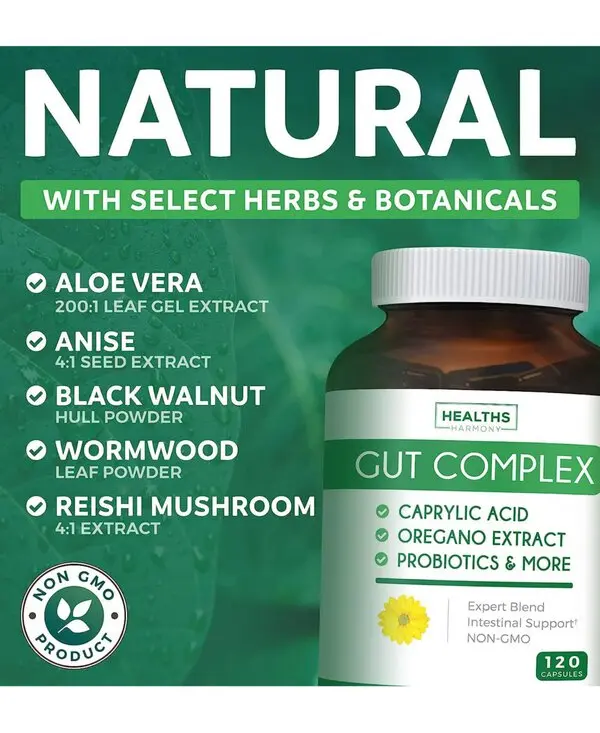 HEALTHS HARMONY Gut Complex With Caprylic Acid