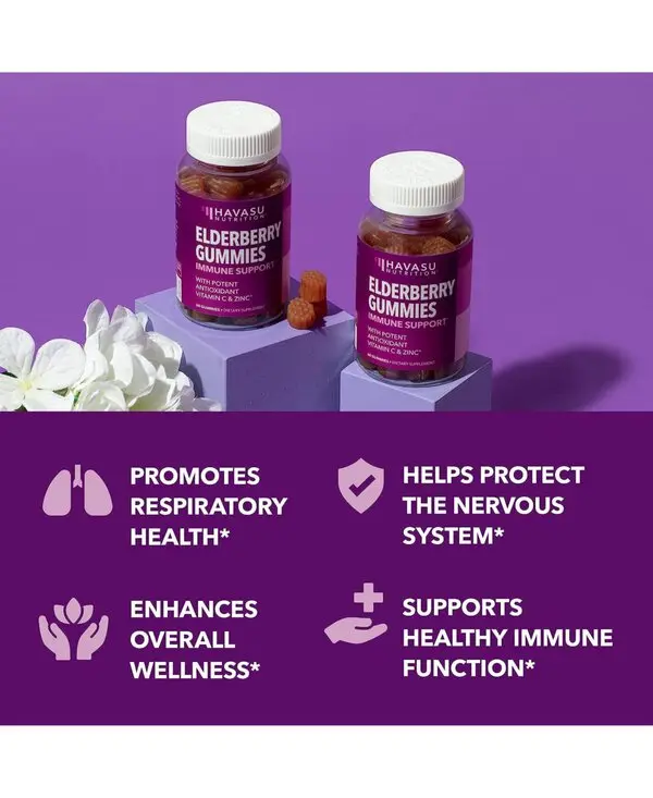 HAVASU NUTRITION Elderberry Gummies For Adults