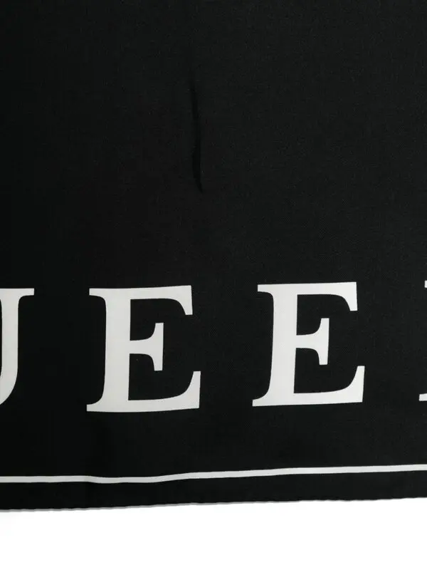Alexander McQueen Logo-print Scarf