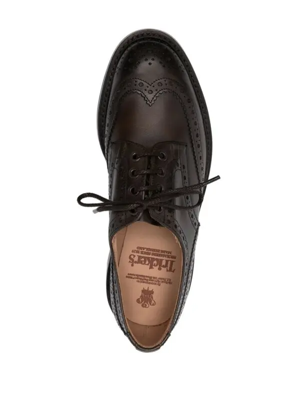 TRICKER'S Leather Derby Shoes