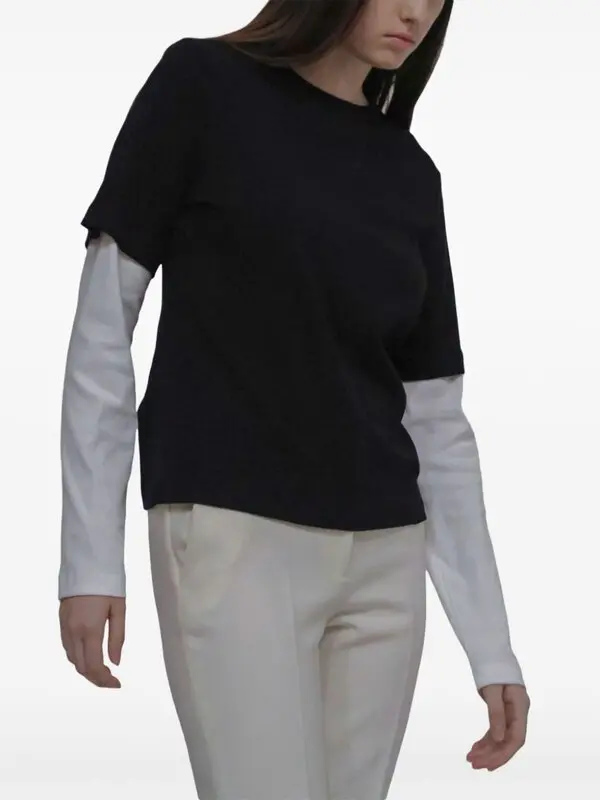 Rosetta Getty Layered T-shirt