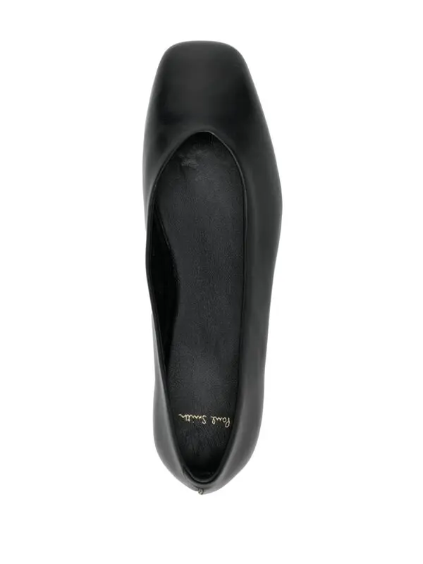 Paul Smith Topanga Leather Ballerina Shoes - Black