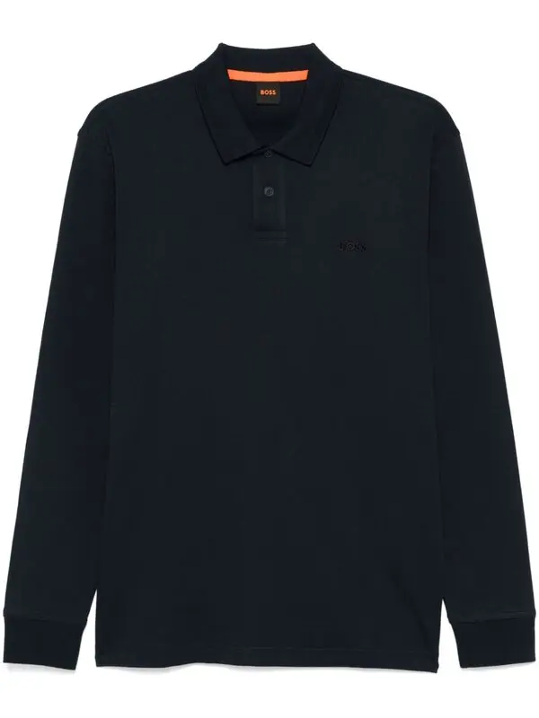 BOSS Cotton Polo Shirt - Blue