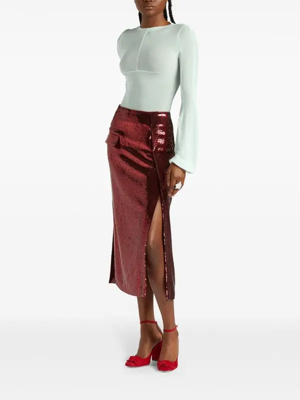 GENNY Balloon Sleeve Bodysuit