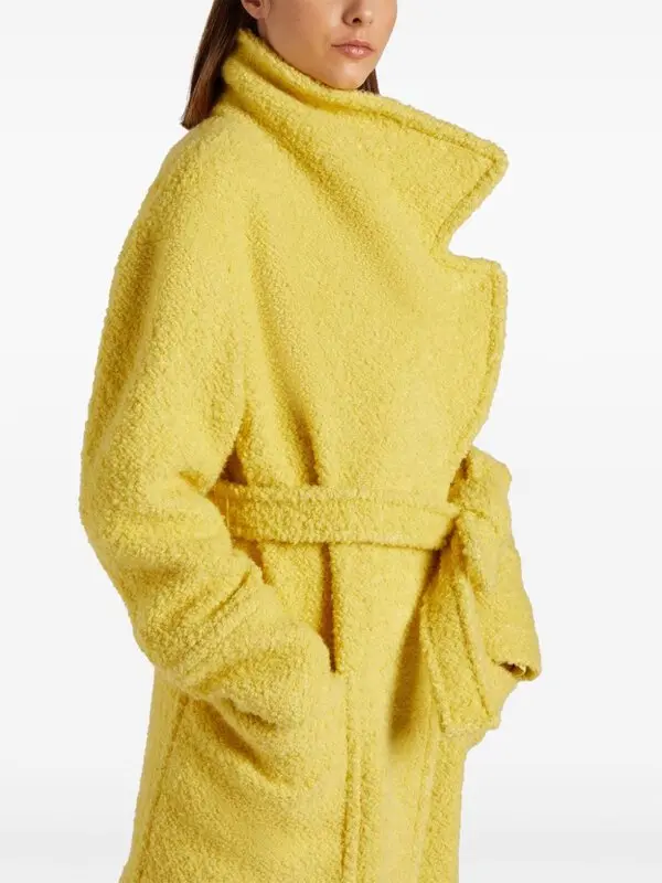 GENNY Faux-shearling Pea Coat
