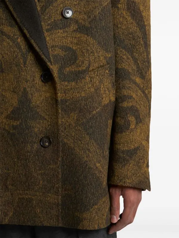 Etro Jacquard Wool Blazer