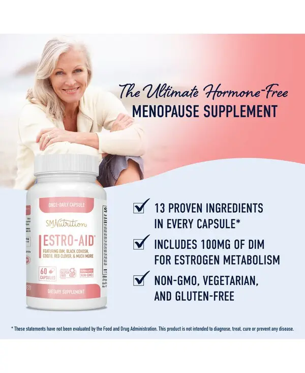 SMNUTRITION Menopause Supplement For