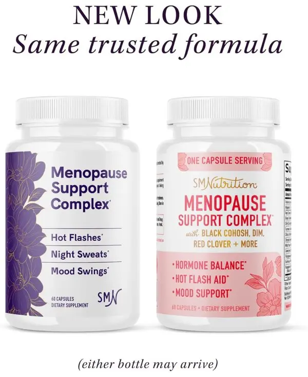 SMNUTRITION Menopause Supplement For