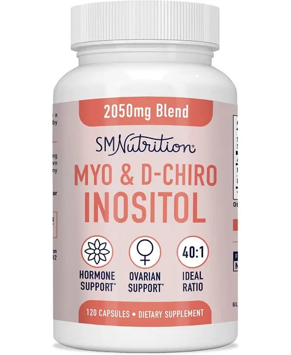SMNUTRITION Myo-inositol & D-chiro Inositol For Hormone Balance - No Color
