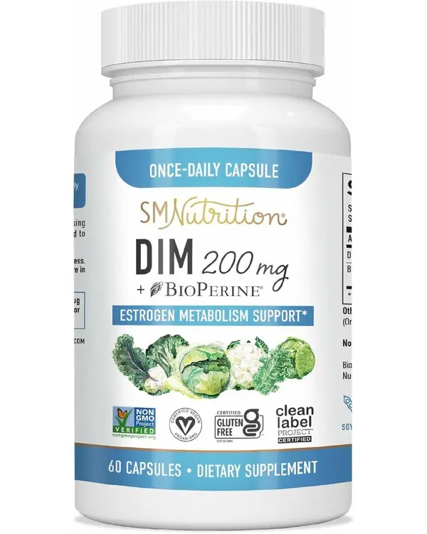 SMNUTRITION Dim 200mg With Bioperine - No Color