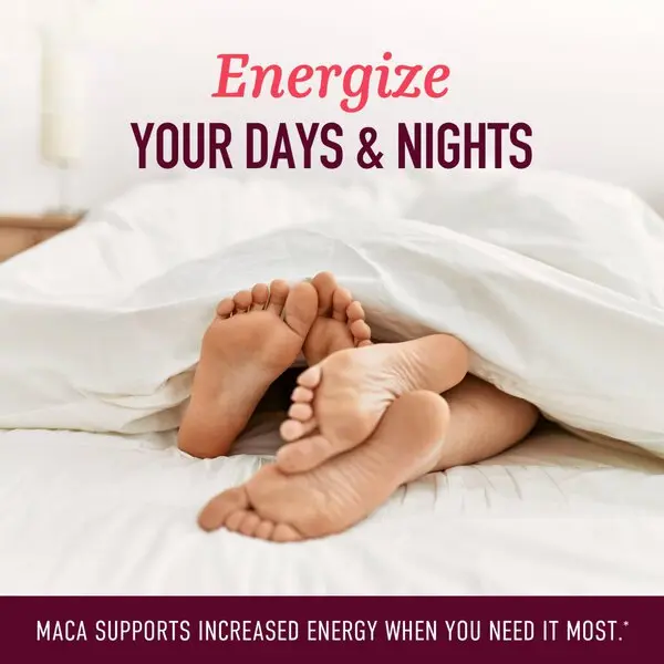 SMNUTRITION Organic Maca Root Capsules For