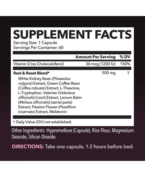 HAVASU NUTRITION Night Time Fat Burner Capsules For