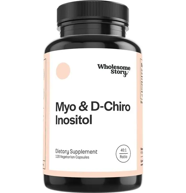 Wholesome Story Myo-inositol & D-chiro Inositol Capsules