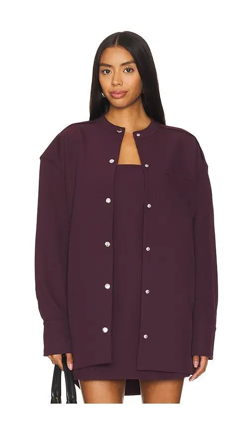 SEROYA Ali Heavy Crepe Shacket