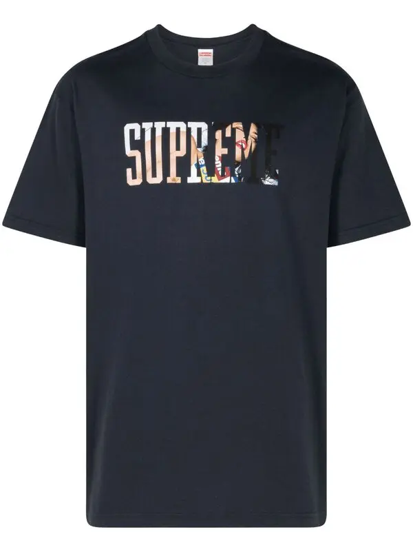 Supreme Tera Patrick Collegiate Navy T-shirt - Blue