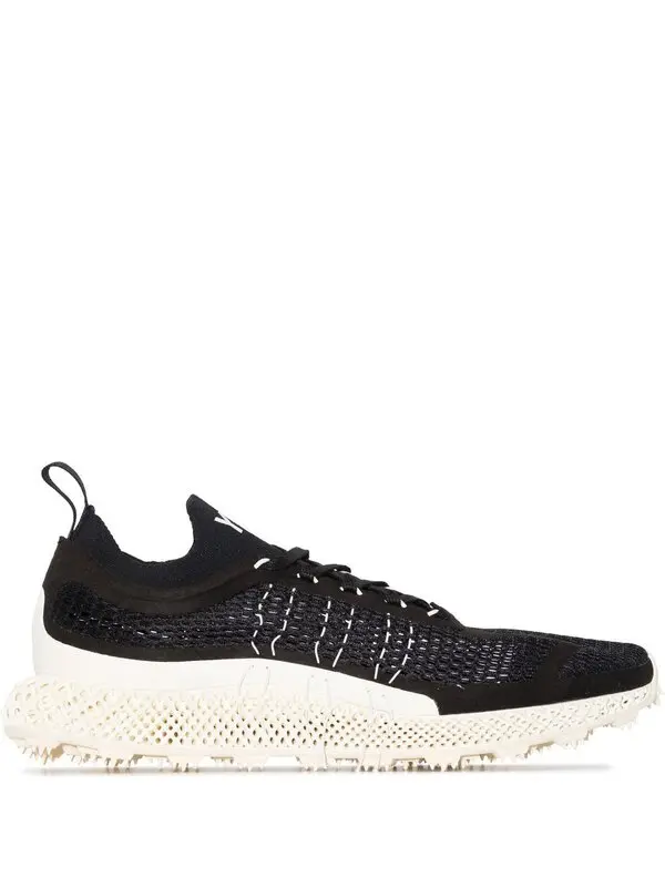 Y3 Runner 4d Halo Sneakers - Black