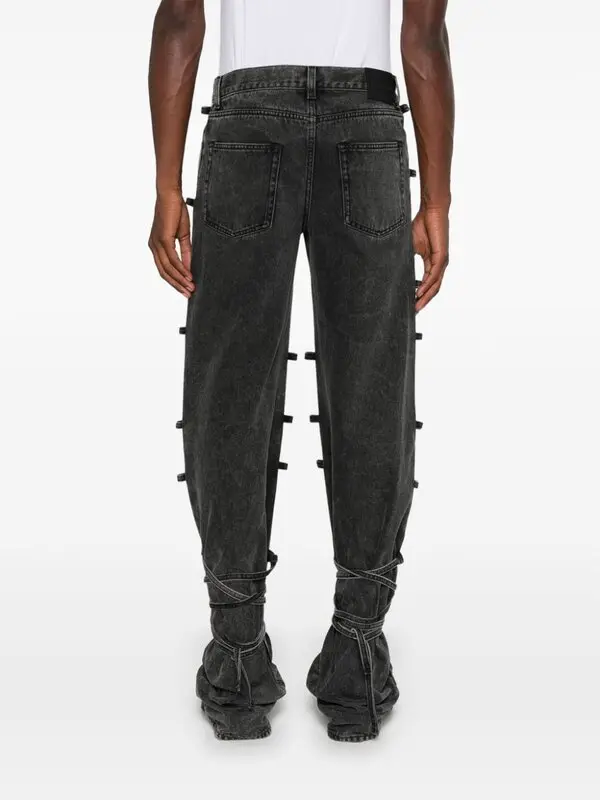 Alexander McQueen Tied Jeans