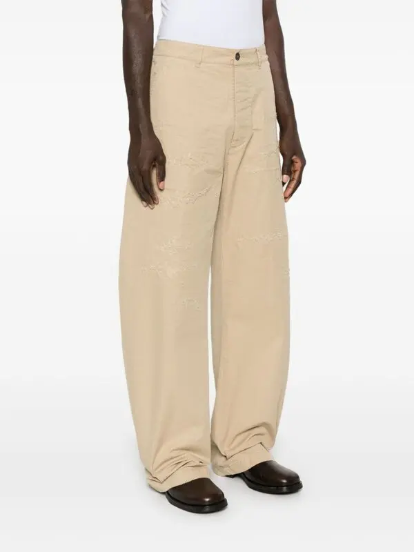 Dsquared2 Distressed Trousers - Neutrals