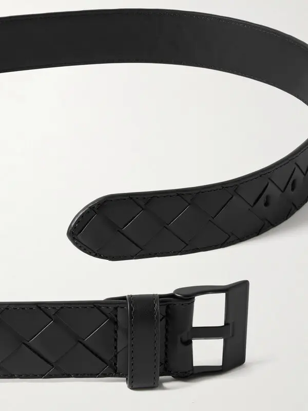 bottega veneta - 3.5cm Intrecciato Leather Belt