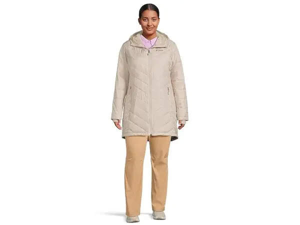 Columbia Long Hooded Jacket - Tan