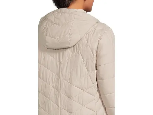 Columbia Long Hooded Jacket - Tan