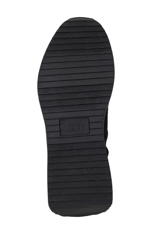 Dkny Aveline Wedge Sneakers - Black