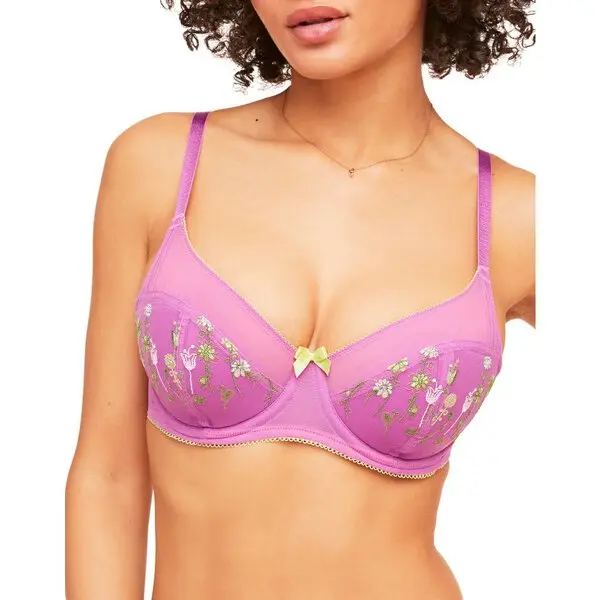 ADORE ME Elie Contour Demi Bra - Medium Purple