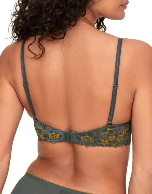 ADORE ME Jana Push Up Demi Bra - Dark Grey