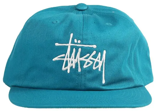 StÜssy Basic Strapback Cap - Teal