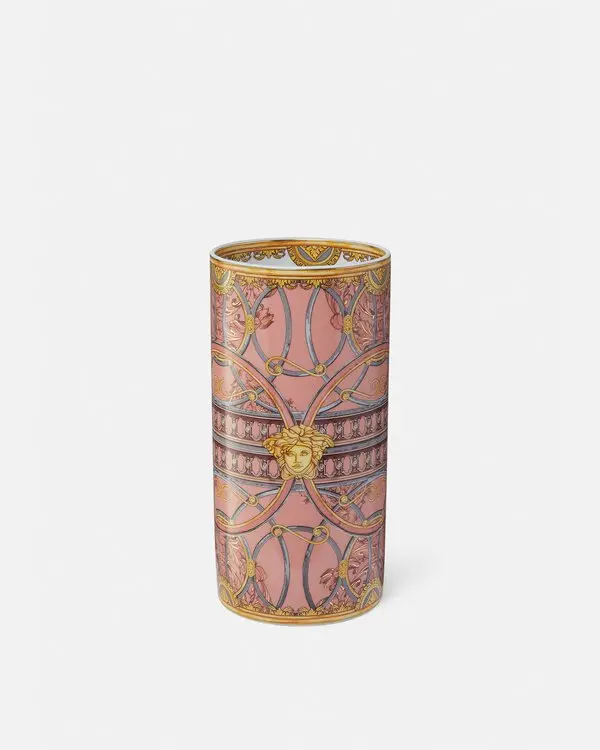 Versace La Scala Del Palazzo Rosa Vase 24 Cm