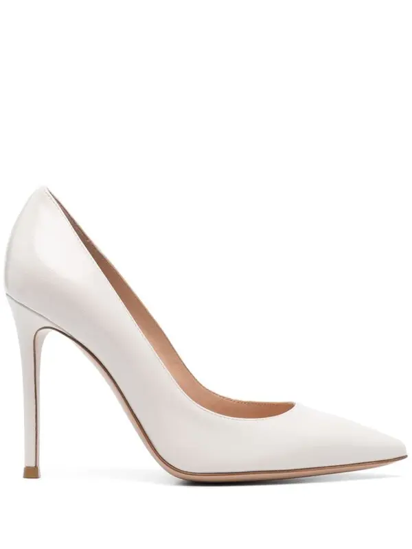GIANVITO ROSSI 105mm Pumps - White