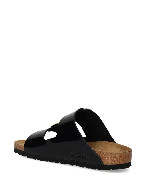 BIRKENSTOCK Arizona Big Buckle Slides - Black