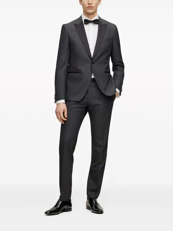 BOSS Slim-fit Dress Shirt In Easy-iron Stretch Cotton - White